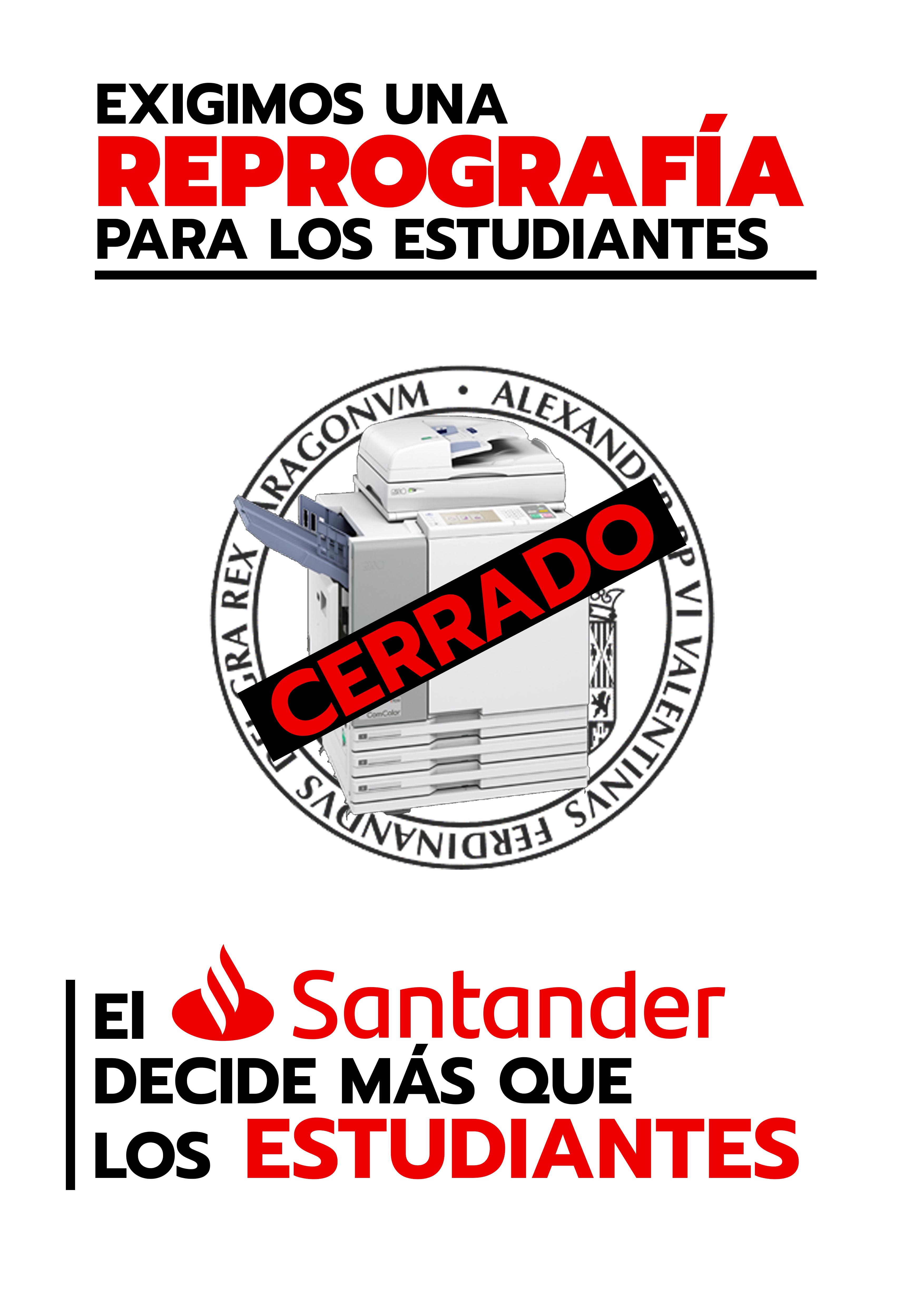 ¡Exigimos una reprografía en el campus de Burjassot! - Peticion.es ¡Exigimos una reprografía en el campus de Burjassot! - Peticion.es